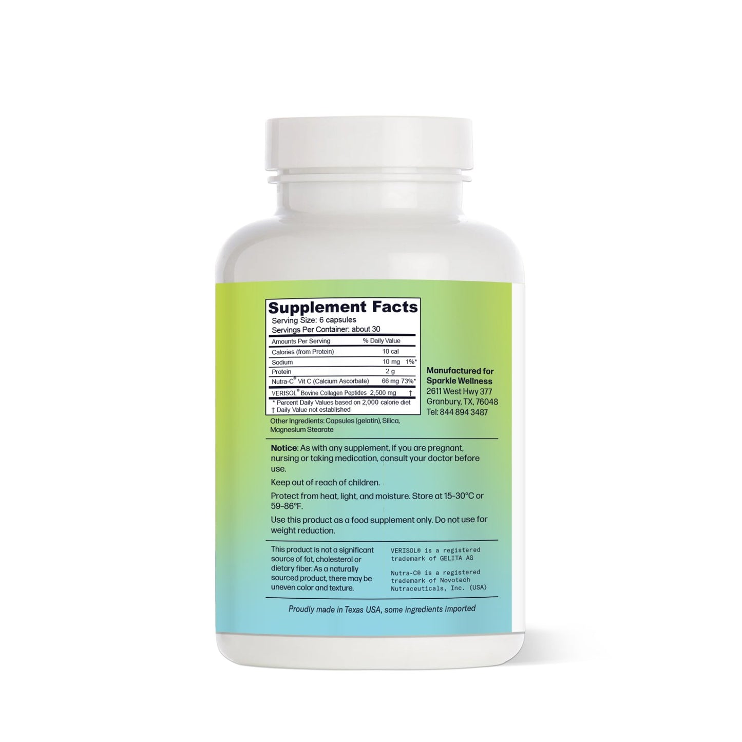 Skin Boost Capsules – Sparkle Wellness