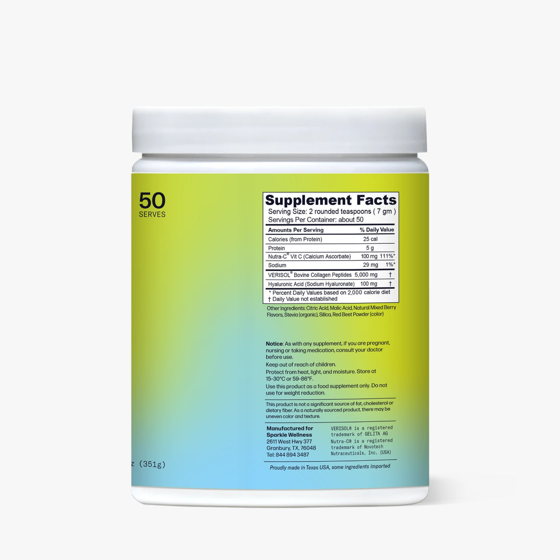 Sparkle Skin Boost Plus with VERISOL collagen – Sparkle Wellness